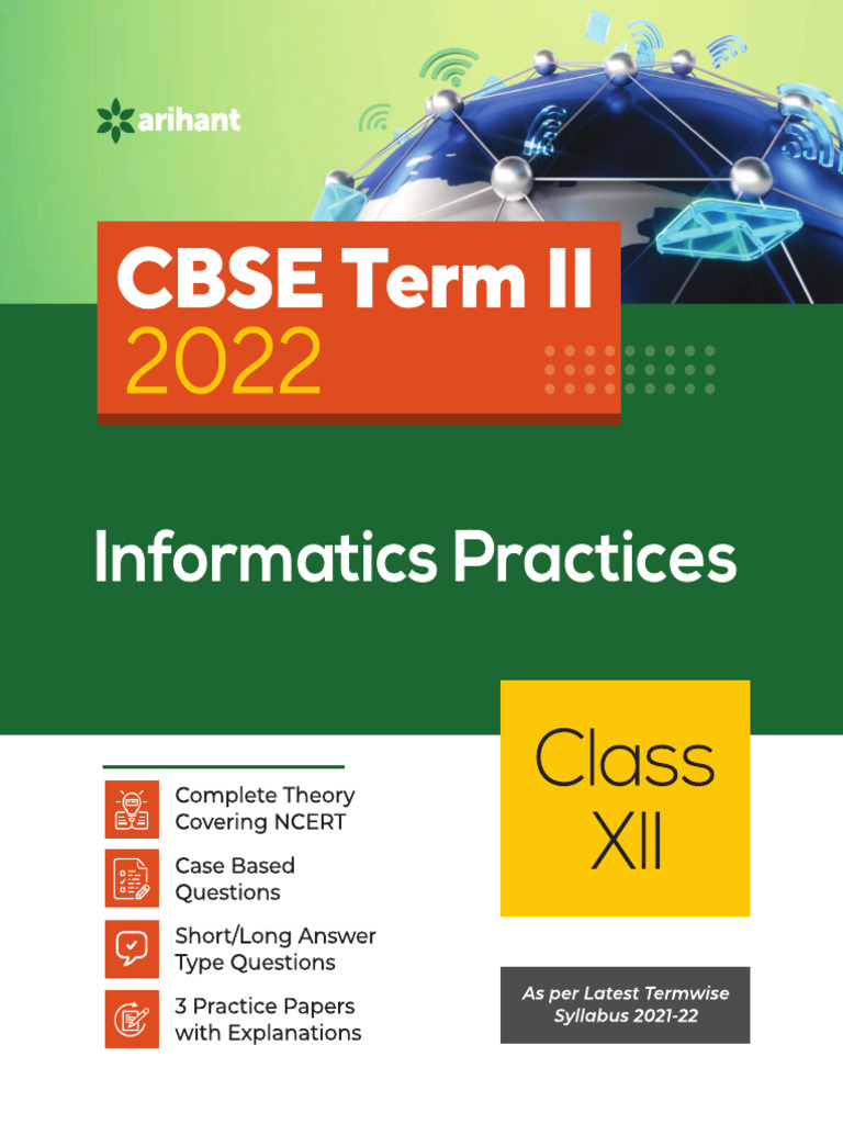 XII IP Arihant2 2022 | PDF