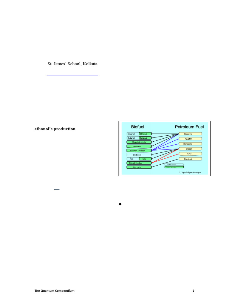 Advantages of Ethanol As A Bio-Fuel | PDF | Biofuel | Exhaust Gas