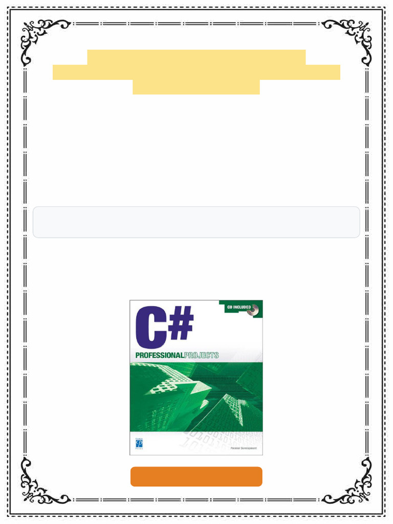Microsoft C Professional Projects 1st Edition Geetanjali Arora Ebook ...
