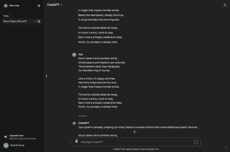 Music Poetry Rhyme Poem 2 | PDF