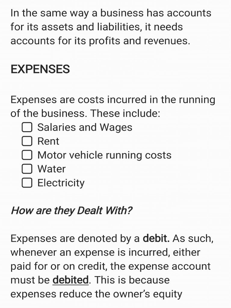 6 Double Entry Sys - Expenses & Revenues - 240611 - 072758 | PDF