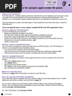 Fuel Allowance Application Form | PDF | Pension | Income