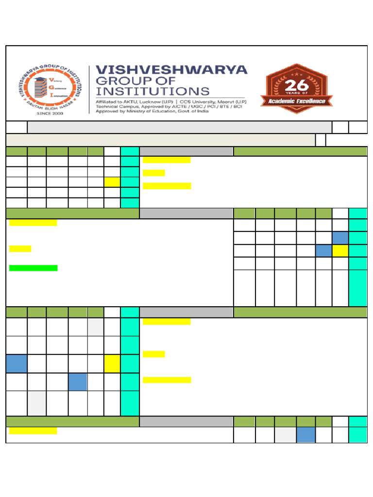 UNIFIED ACADEMIC CALENDER | PDF