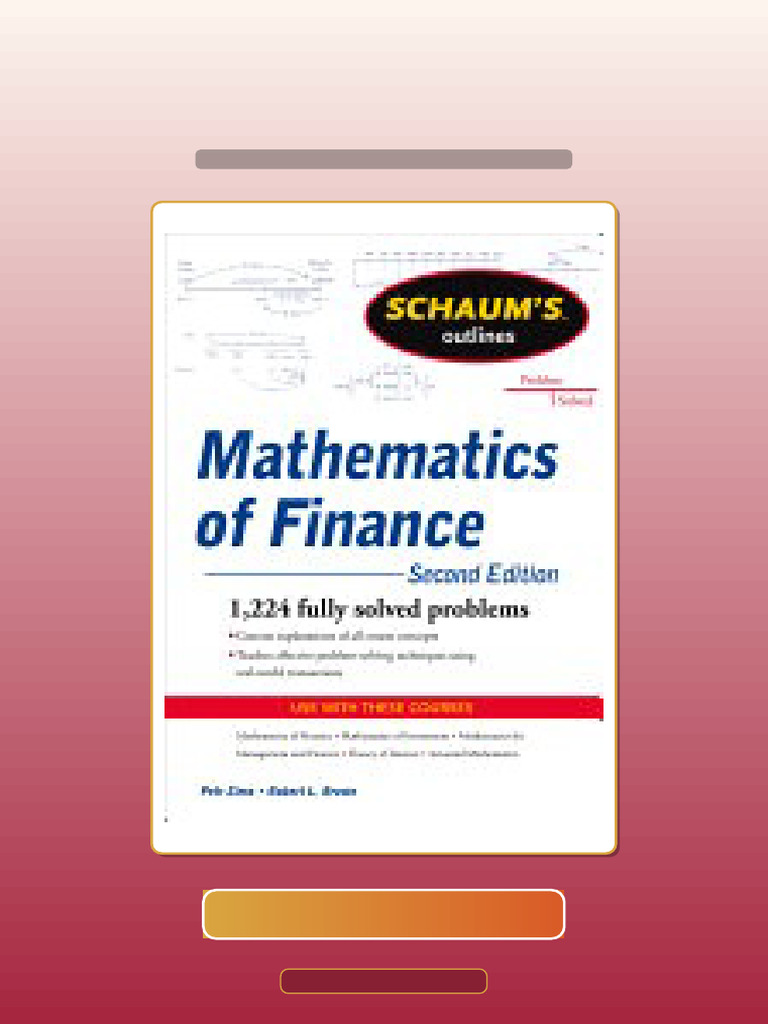Testbank Schaums Outline of Mathematics of Finance Second Edition Exam ...