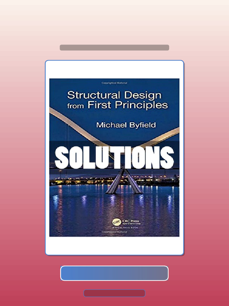 Structural Design From First Principles 1st Edition Byfield eBook and ...