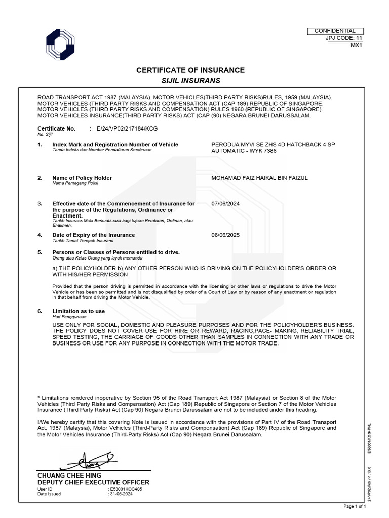 Lonpac Insurance BHD | PDF | Insurance | Transport