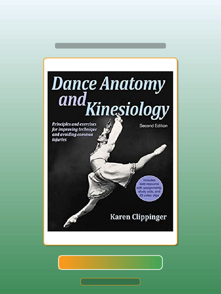 Test Bank for Dance Anatomy and Kinesiology 2nd Edition | PDF ...