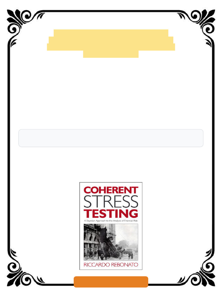 Coherent Stress Testing A Bayesian Approach To The Analysis of ...
