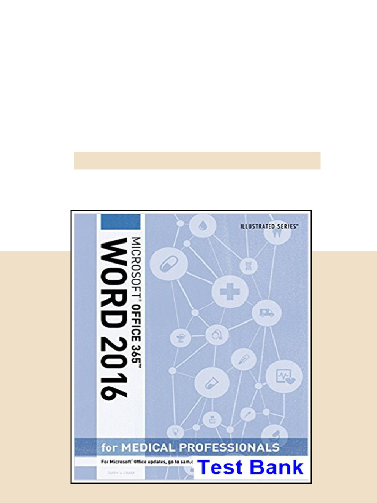 Illustrated Microsoft Office 365 and Word 2016 for Medical Professionals Loose leaf Version 1st ...