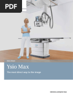 YSIO X.pree Digital X-Ray System Specs | PDF | Vacuum Tube