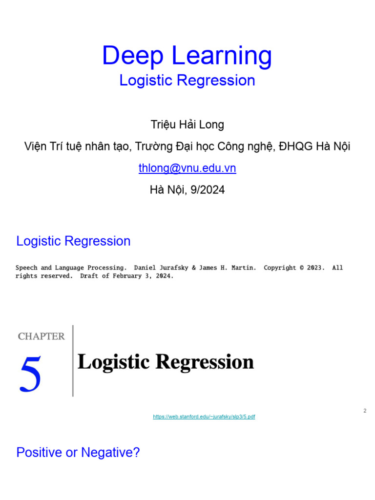 4-Logistic Regression (1) | PDF | Loss Function | Logistic Regression