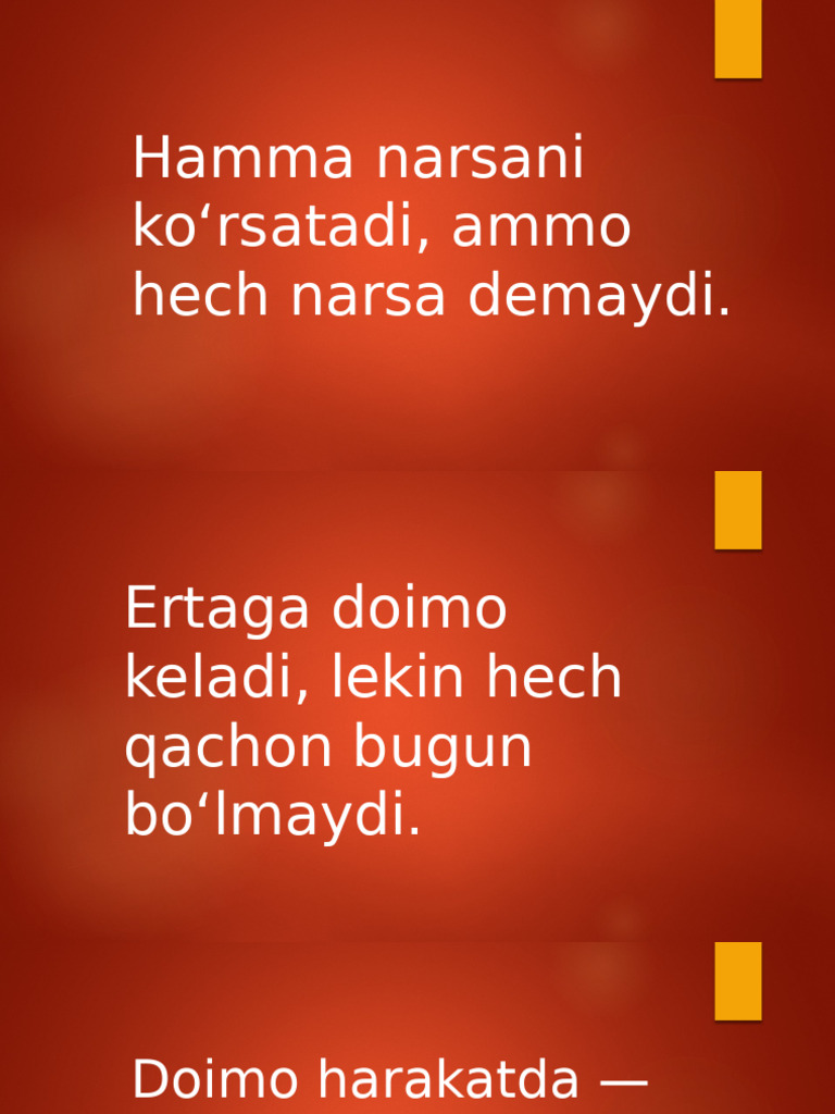 mantiqiy savollar | PDF