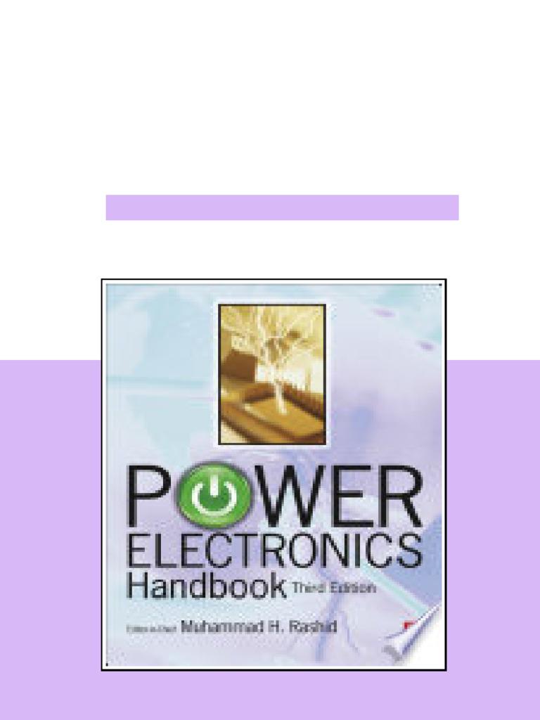 Power Electronics Handbook 3rd Edition Muhammad H. Rashid Ready To Read | PDF | Electronics ...