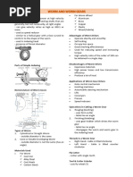 Worm Gear Calculations and Formulas | PDF | Gear | Kinematics