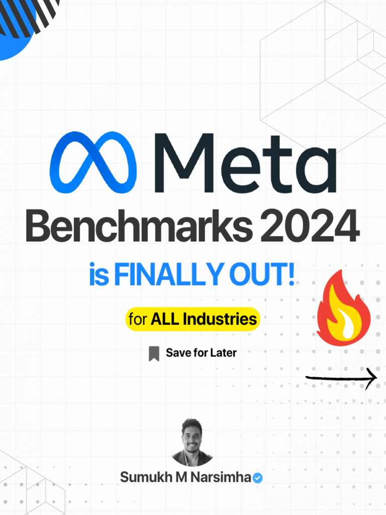 Meta Ads 2024 Benchmarks 1728489868 | PDF | Advertising | Web 2.0