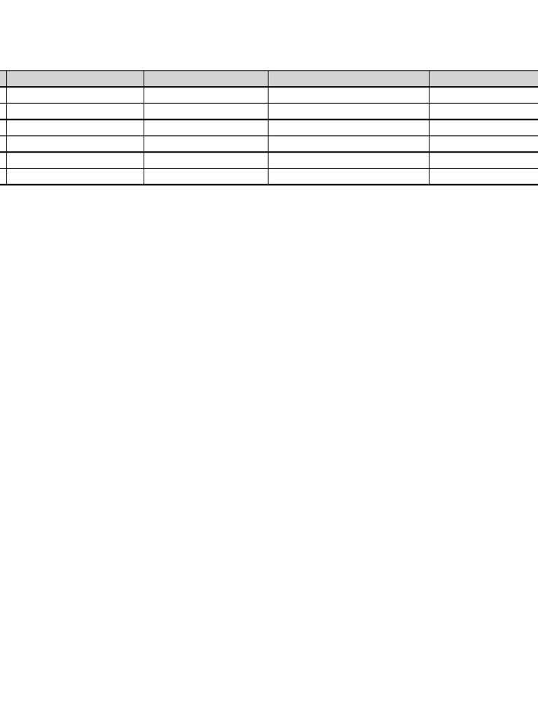 Gasket Table | PDF