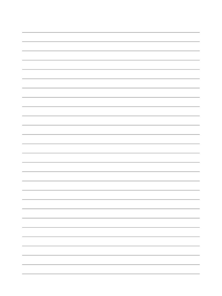 White Black Minimalist Notes Page Planner | PDF