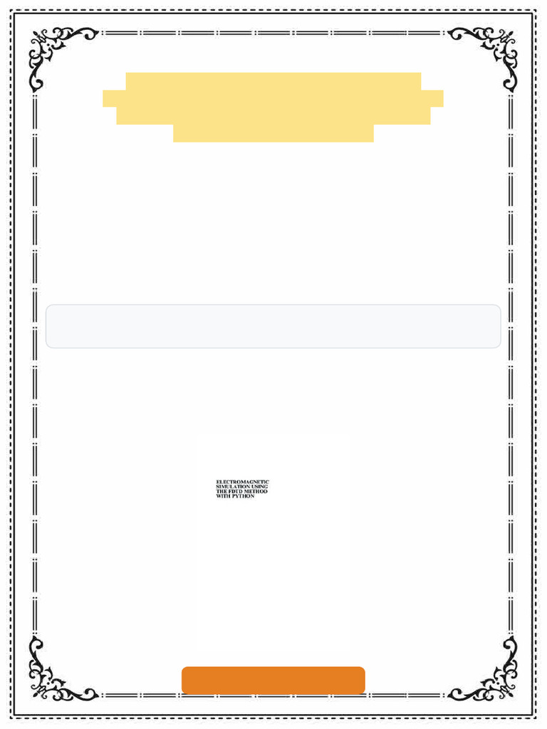 Electromagnetic Simulation Using the FDTD Method with Python 3rd ...