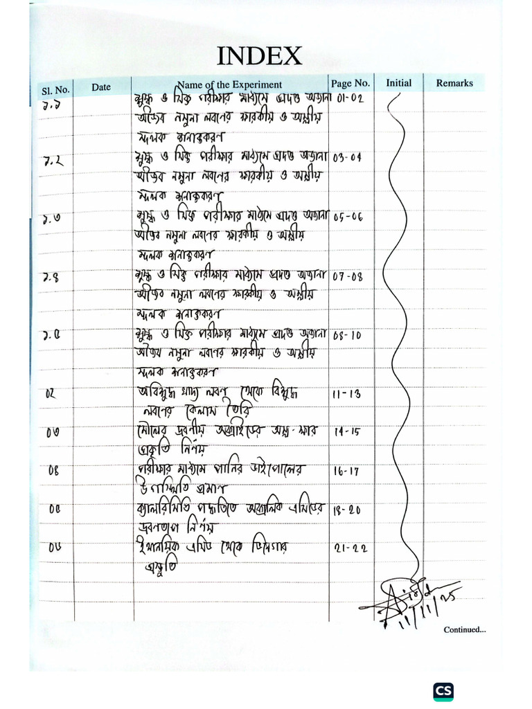 Chemistry 1st Paper Full Practical | PDF