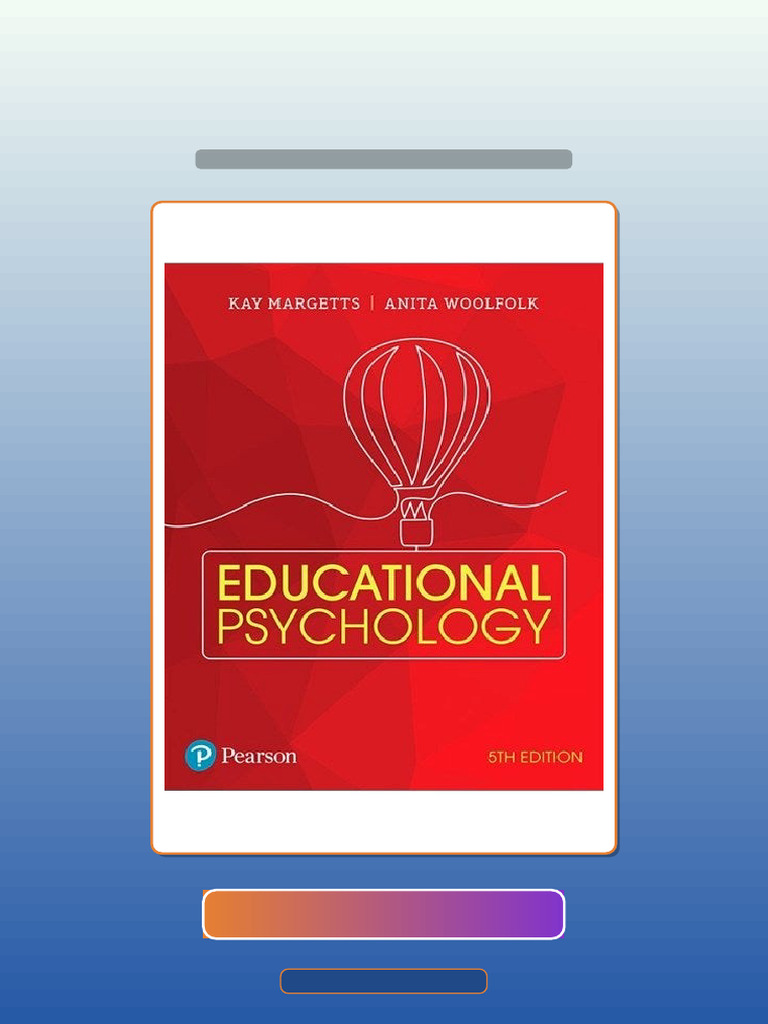 Test Bank For Educational Psychology 5th Edition by Kay Margetts | PDF ...