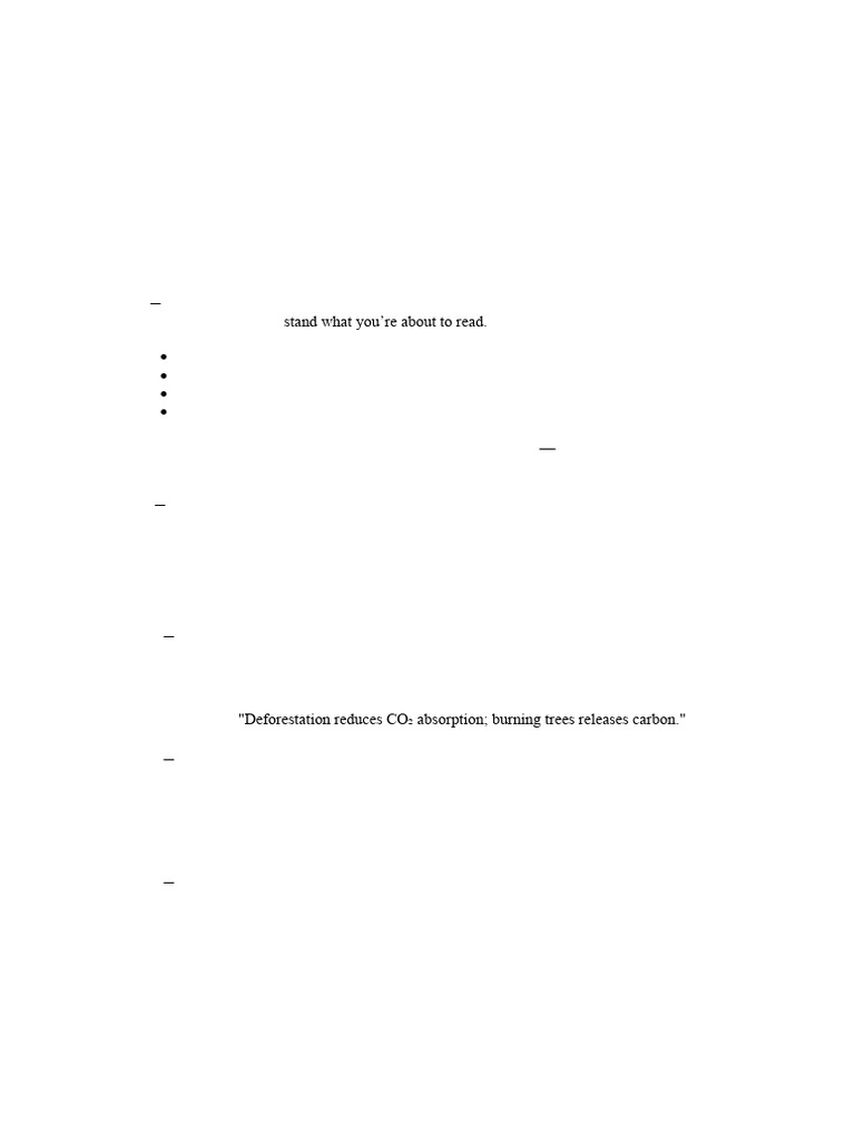 SQ3R Method Notes BTech 1st Year | PDF | Climate Change | Memory