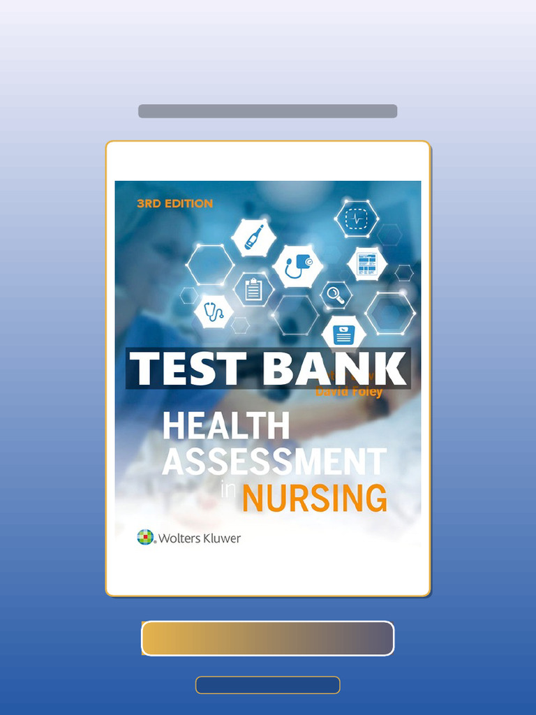 Test Bank of Health Assessment in Nursing 3rd Edition Lewis Ebook and ...