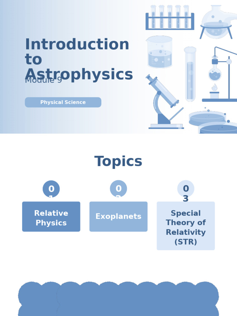 Module 9 Introduction To Astrophysics | PDF | Theory Of Relativity ...