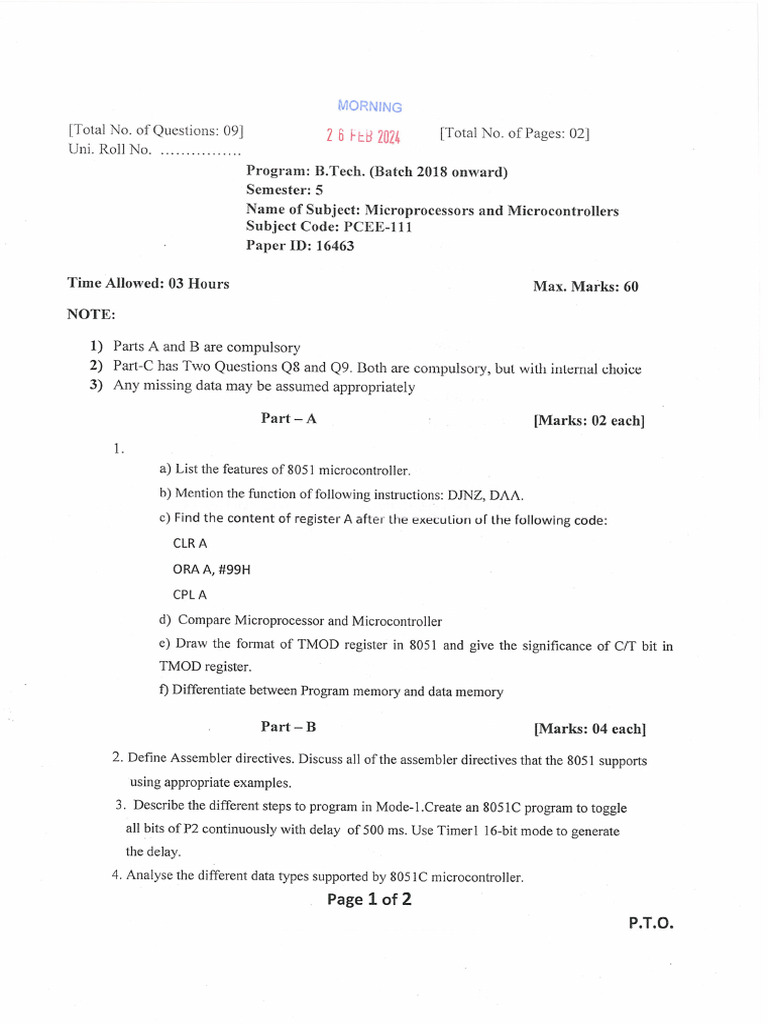 Pcee 111 | PDF