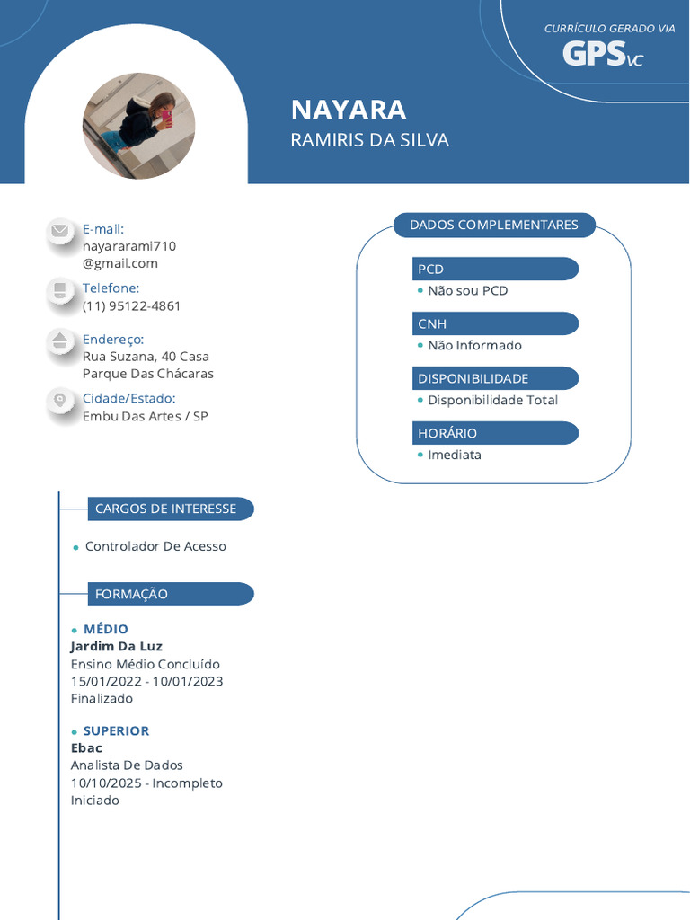Curriculo_GPSvc | PDF