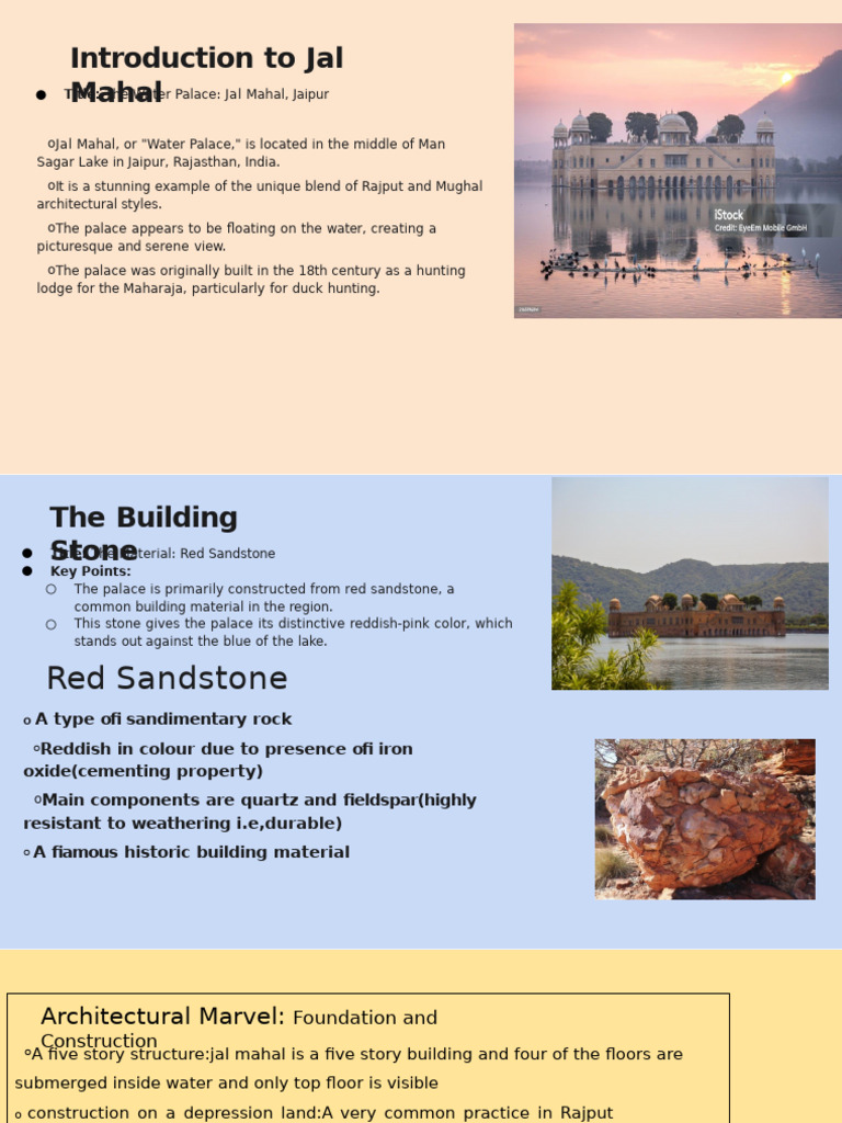 Jal Mahal: Jaipur's Water Palace Insights | PDF | Building Materials ...