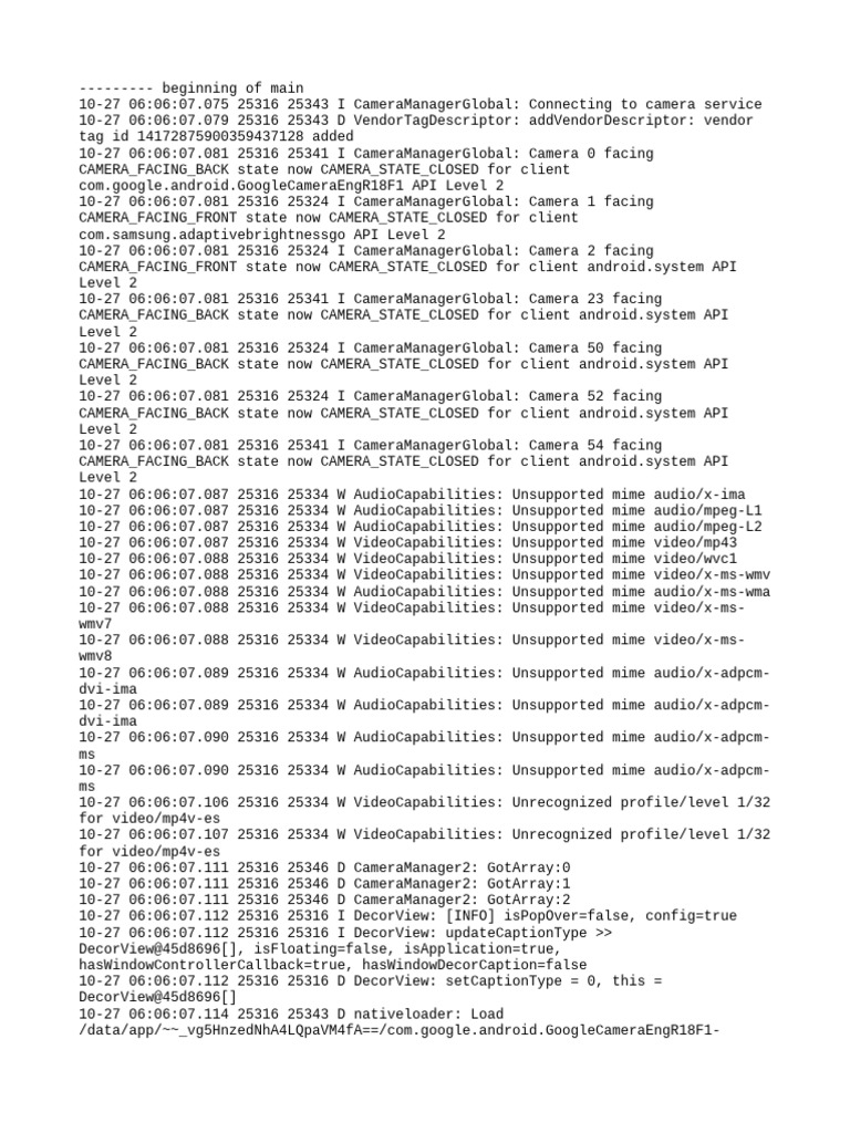 Log Cat 1761534366987 | PDF | Java (Programming Language) | Software Engineering