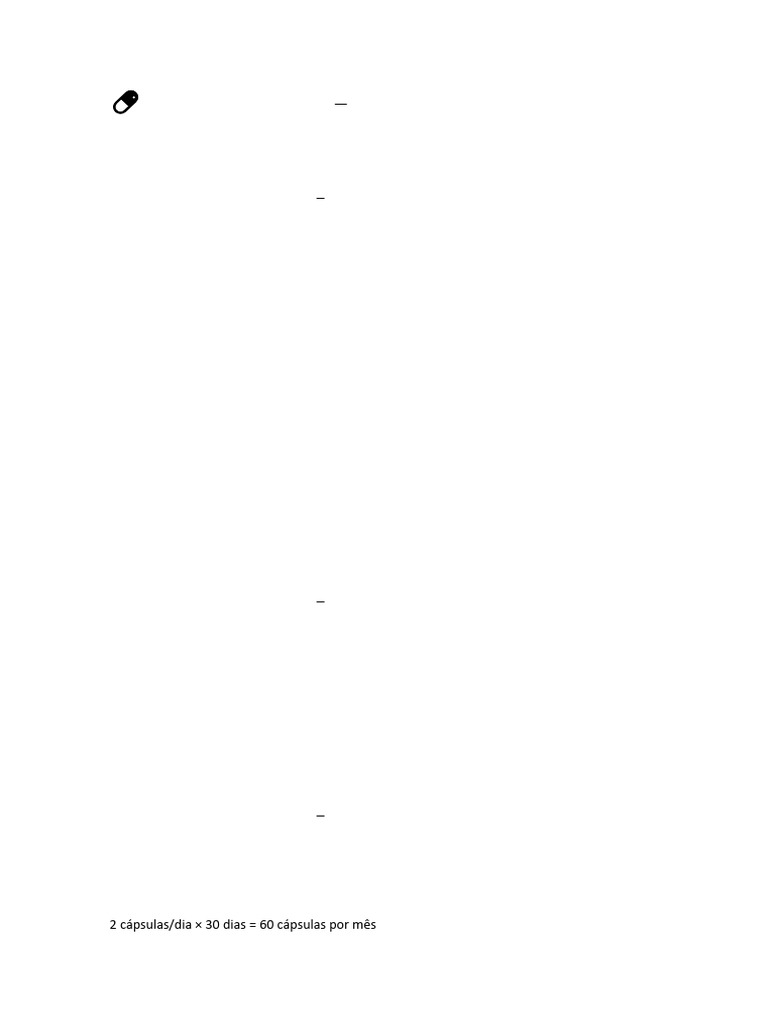 ? Fórmula completa | PDF