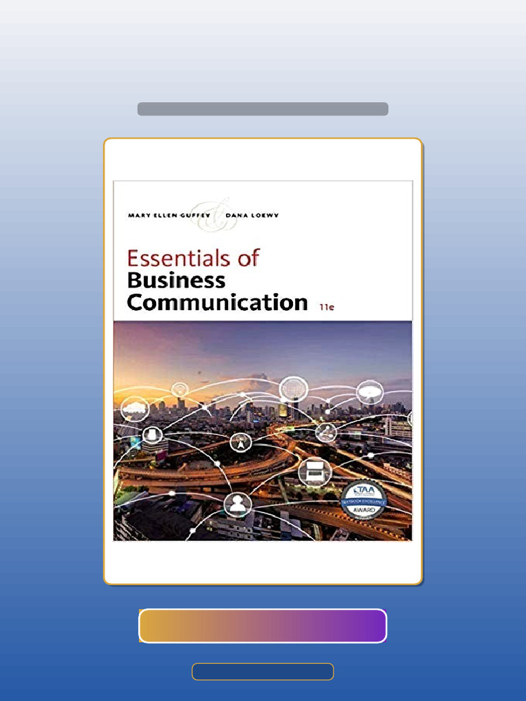 Test Bank For Essentials of Business Communication 11th Edition | PDF ...