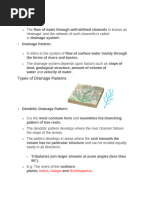 Drainage Patterns of India Explained | PDF | Drainage Basin | Indus River