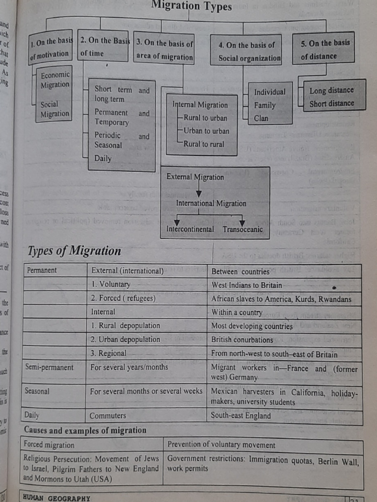 Migration Types | PDF
