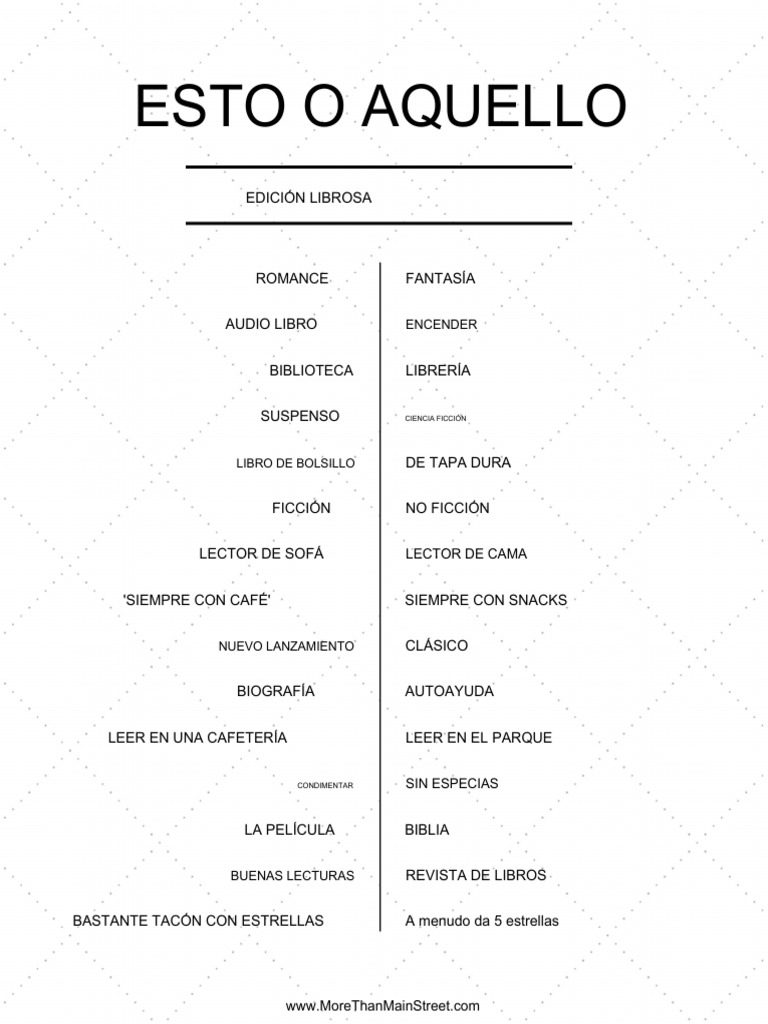 Actividades y Pasiones de Lectores | PDF | Libros