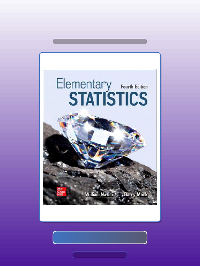 Test Bank For Elementary Statistics 4th Edition Navidi HQ File Exam ...