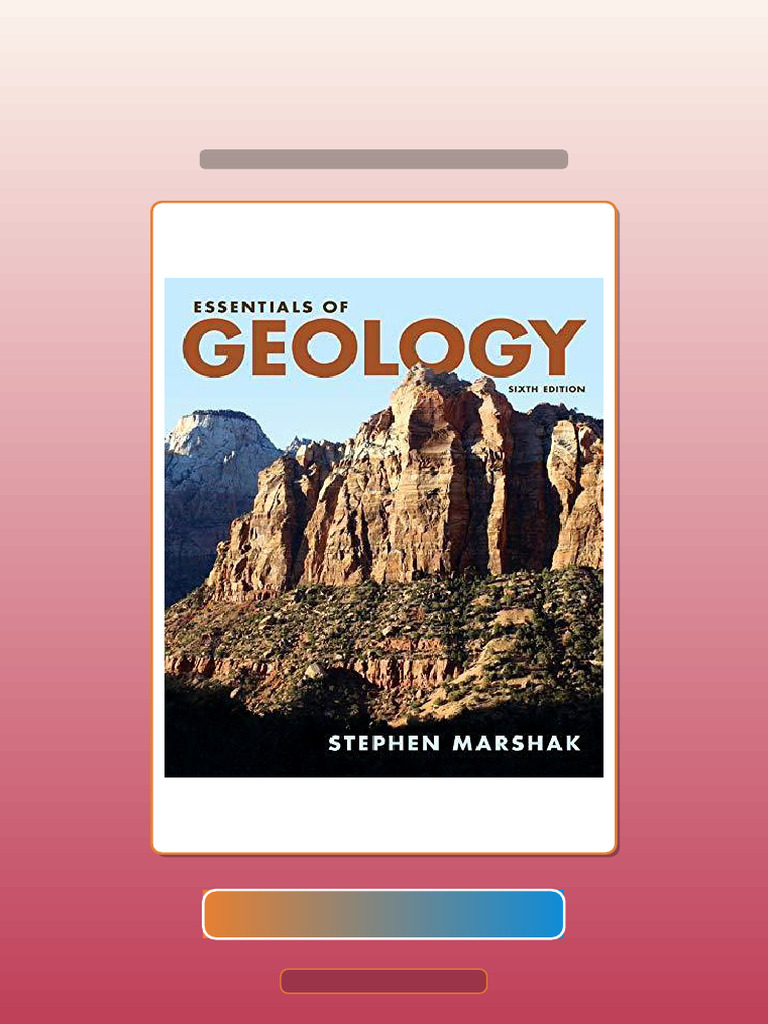 Test Bank For Essentials of Geology Sixth Edition | PDF | Science ...