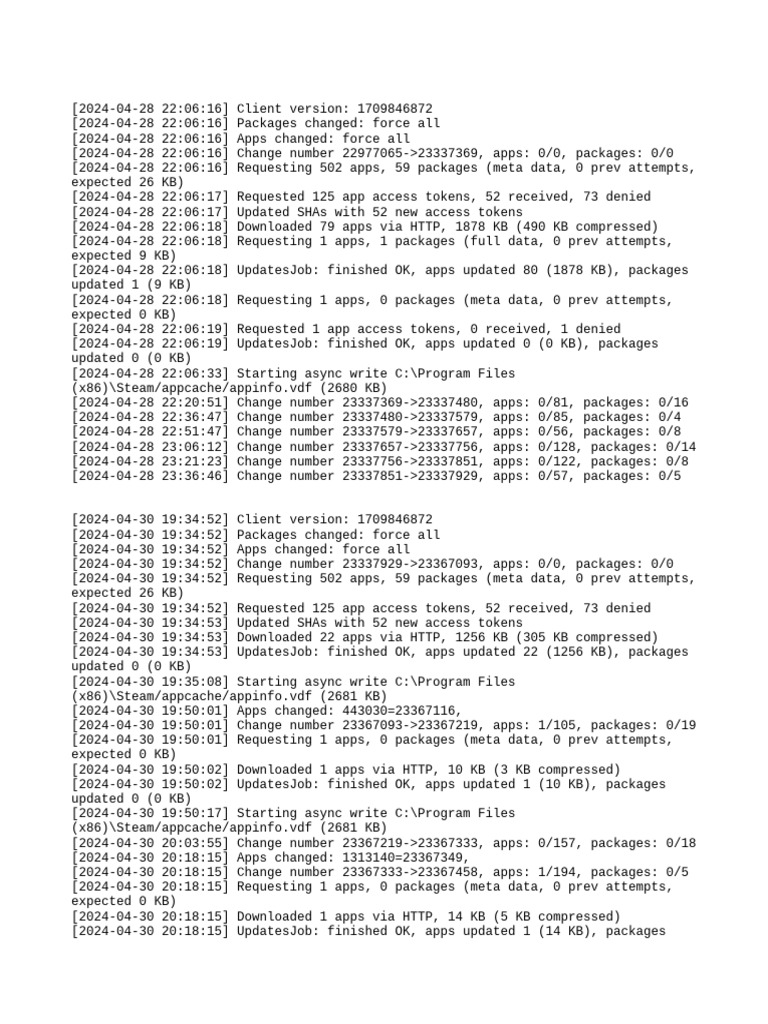 Appinfo Log | PDF | Hypertext Transfer Protocol | Hypertext