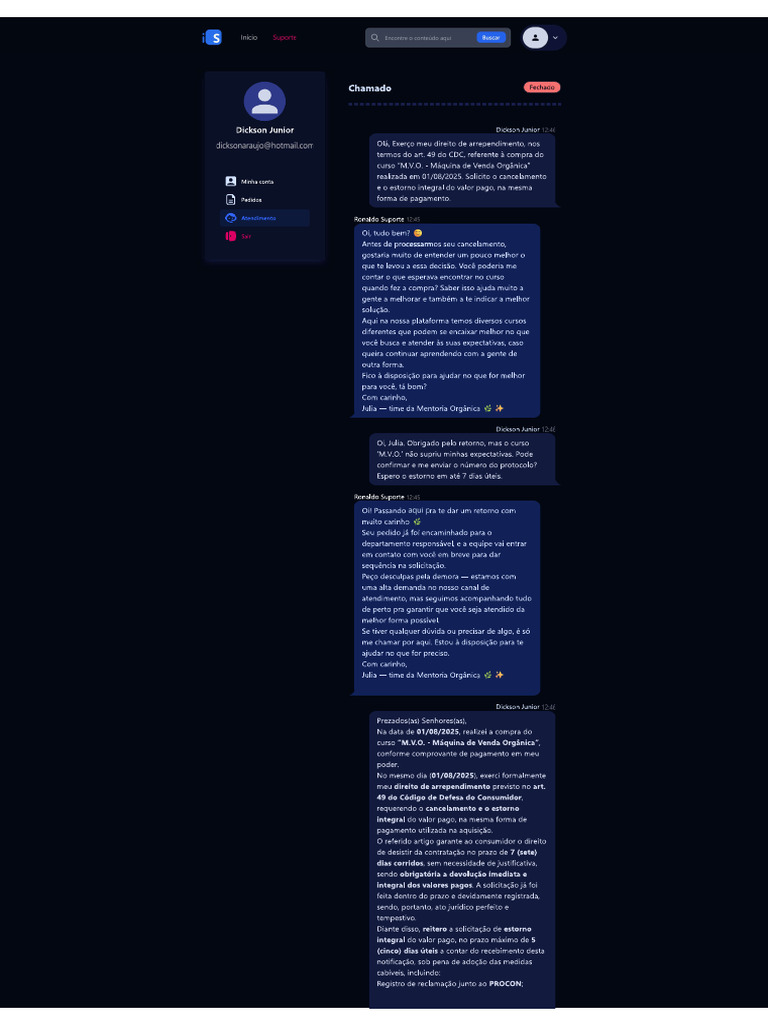 Suporte Plataforma MVO | PDF