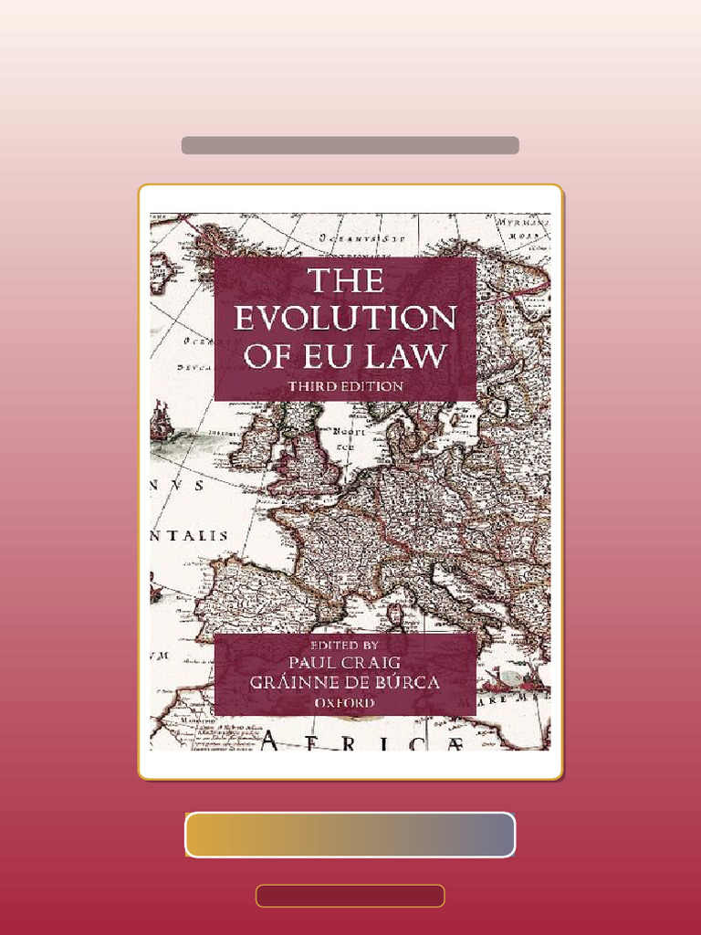 Test Bank for the Evolution of EU Law 3rd Edition Paul Craig Editor HQ ...