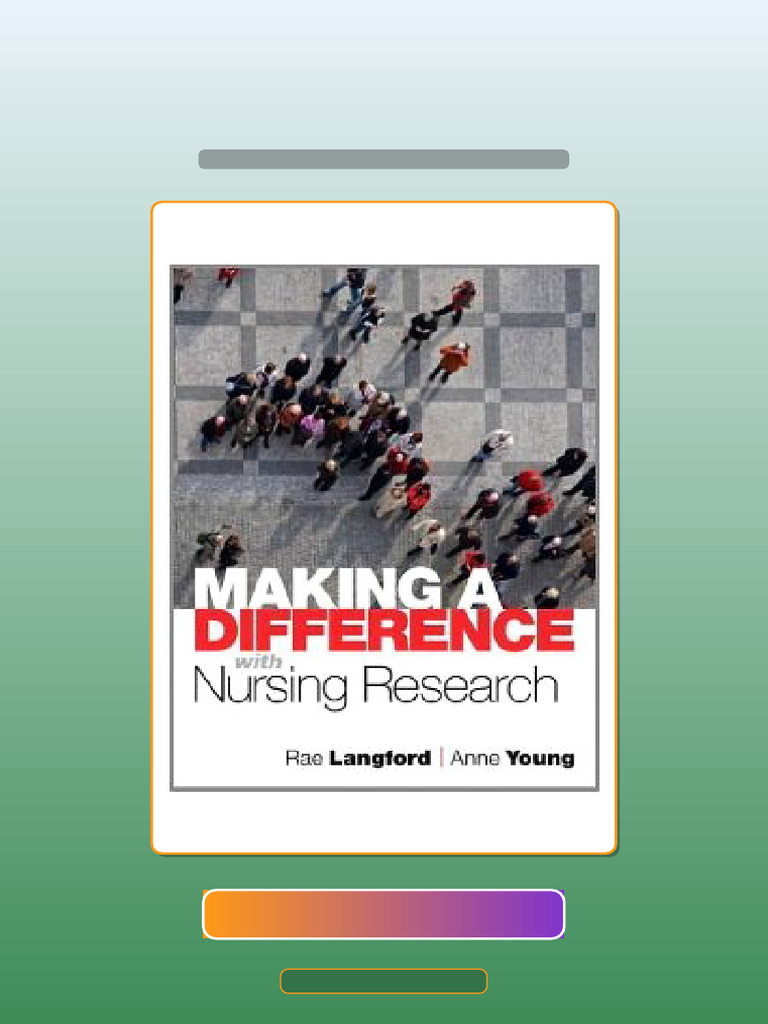 Making a Difference With Nursing Research Young eBook and TestBank ...