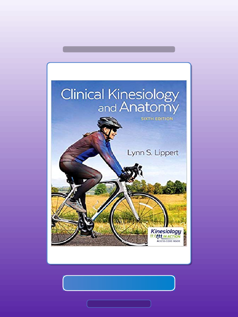 Clinical Kinesiology and Anatomy 6th Edition by Lynn S Lippert PT MS ...