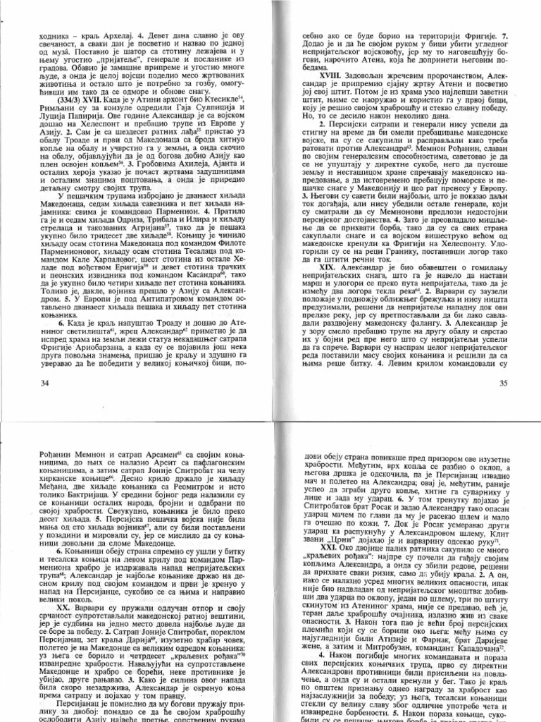 4. Diodor - Granik i Osvajanje Male Azije | PDF