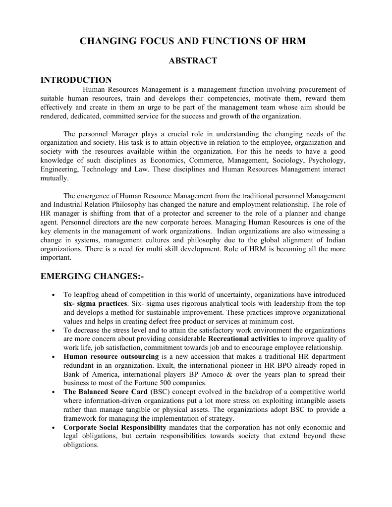 Abstract | PDF | Human Resource Management | Competence (Human Resources)