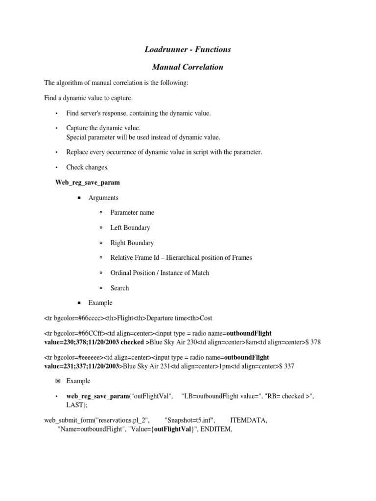 Loadrunner - Script | PDF | Parameter (Computer Programming) | Software ...