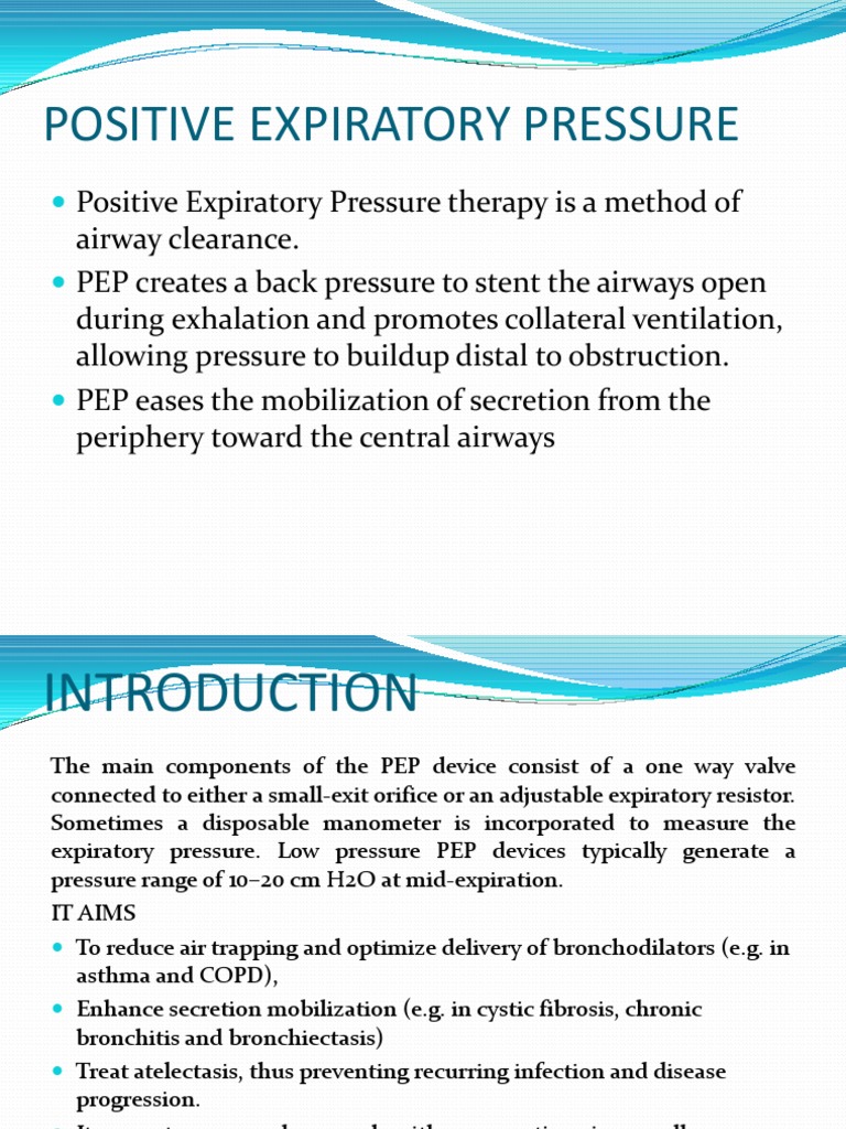 Pep Pdf Respiratory Tract Breathing