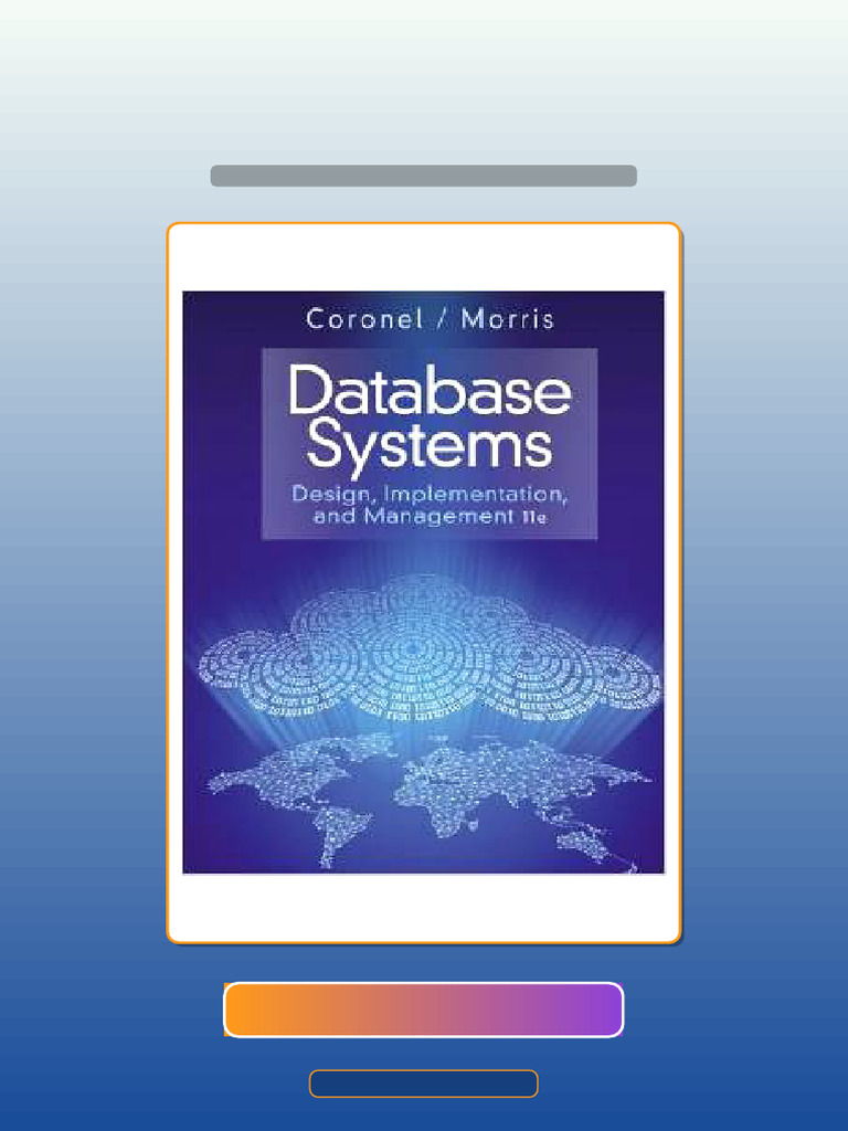 Database Systems Design Implementation and Management 11th Edition ...