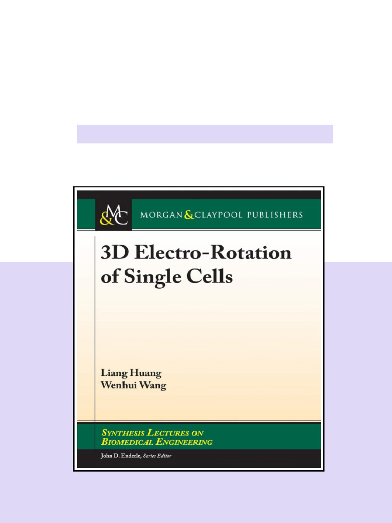 3d Electro Rotation of Single Cells 1681736934 Wei Zhi sample | PDF