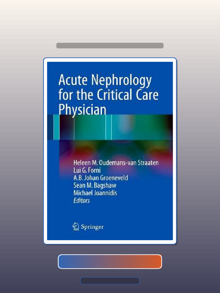 Test Bank for Acute Nephrology for the Critical Care Physician | PDF ...